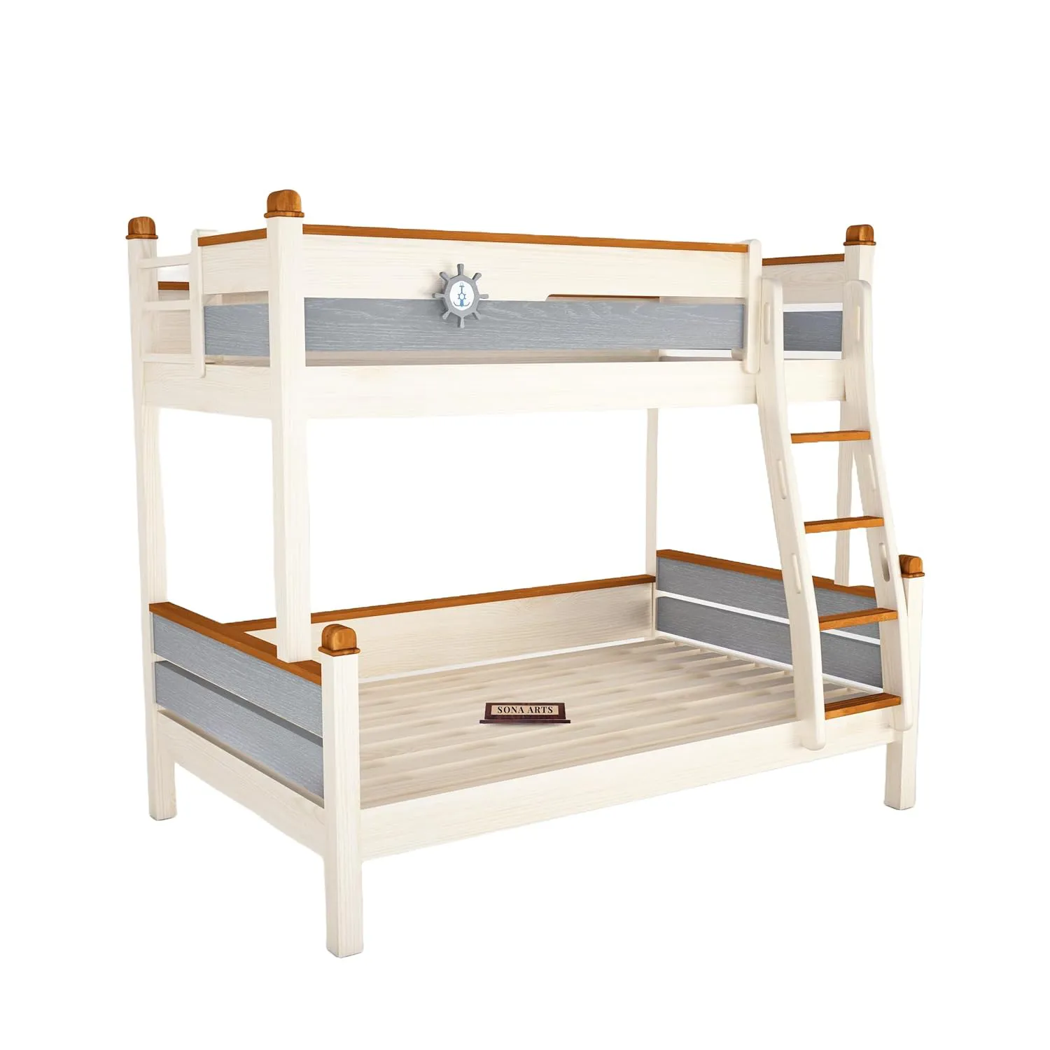 Wooden Bunk Beds in India - Space-Saving Solutions for Kids & Adults